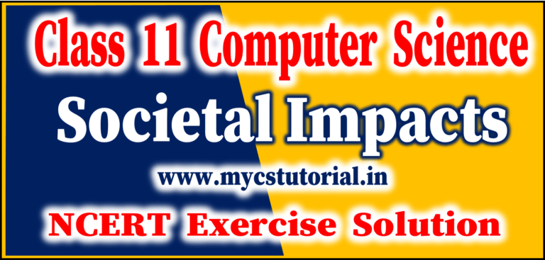 Encoding Schemes And Number Systems Ncert Exercise Solutions Mycstutorial The Path To Success