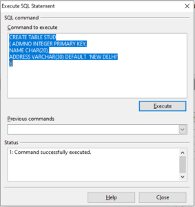 Class 10 IT 402 RDBMS - SQL Commands In OpenOffice Base Notes ...