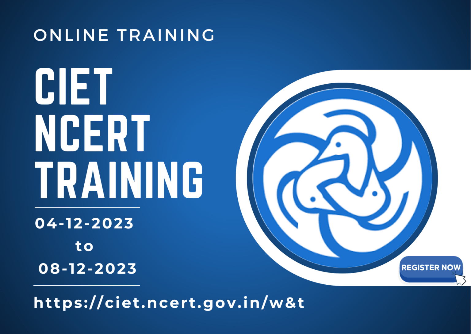 CIET NCERT Online Training 04 Dec 2023 To 08 Dec 2023 - My CS Tutorial ...