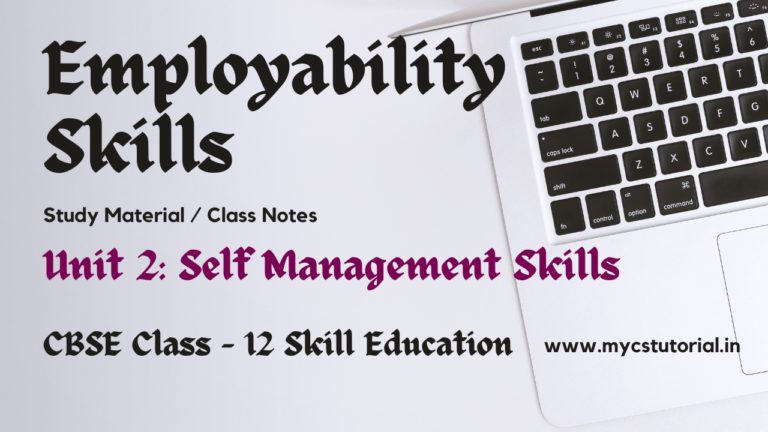 CBSE Skill Education Class 12 Employability Skills Unit-wise Questions ...
